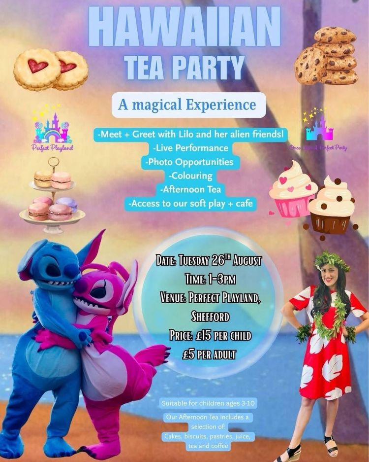 Hawaiian Afternoon Tea - 26 Aug 2025 | Mum's guide to Ampthill