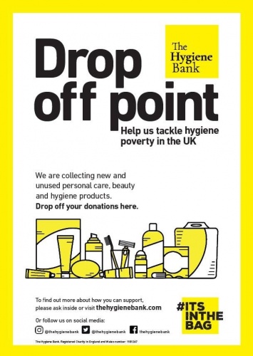 Drop-off point for The Hygiene Bank at Harpenden Library | Mum's guide ...