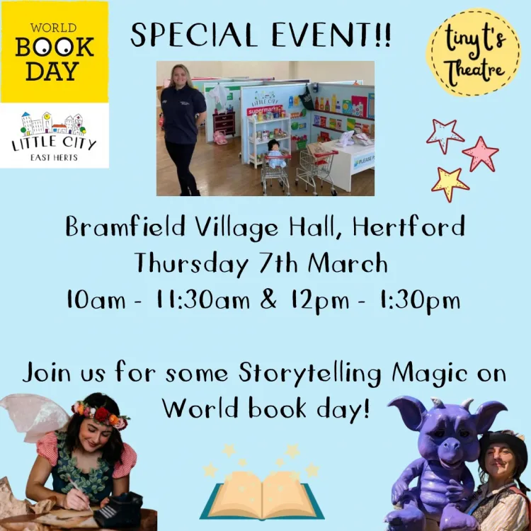 WORLD BOOK DAY - STORYTELLING EVENT - 7 Mar 2024 | Mum's guide to Hertford