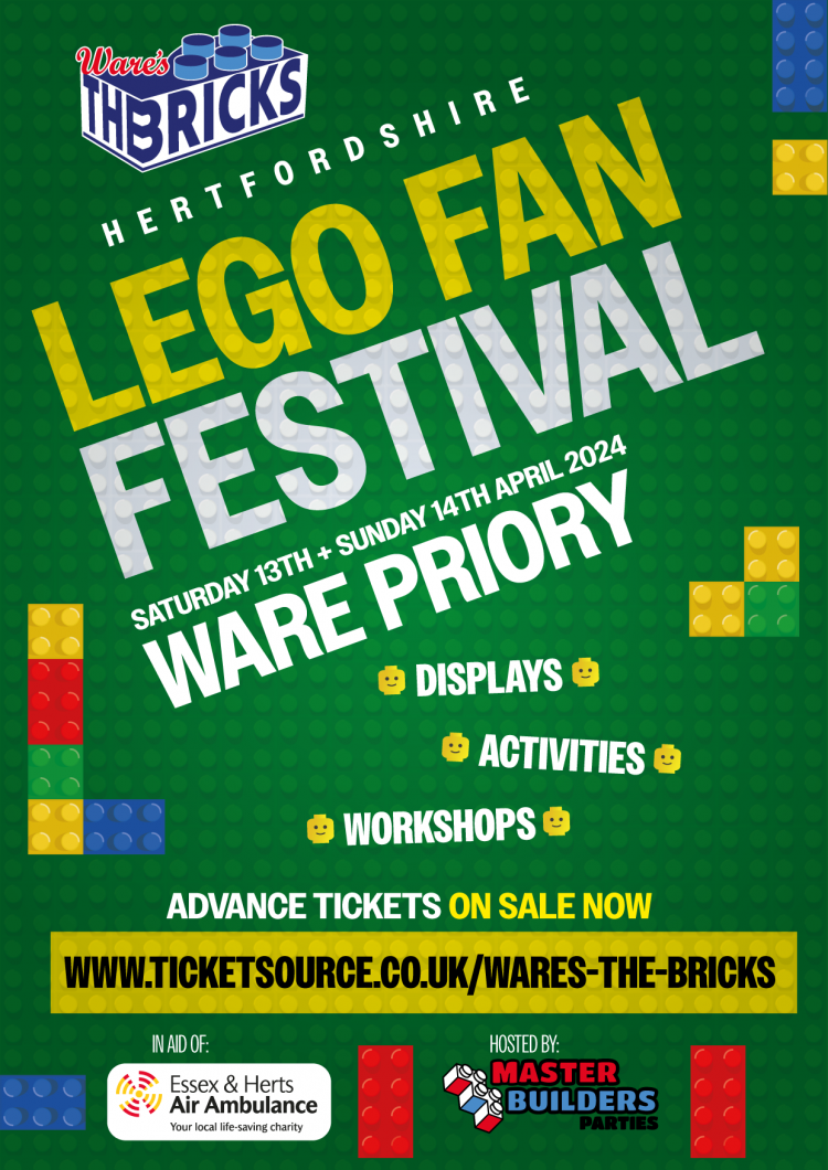Ware's The Bricks - 13 Apr 2024 - 14 Apr 2024 | Mum's guide to Hertford
