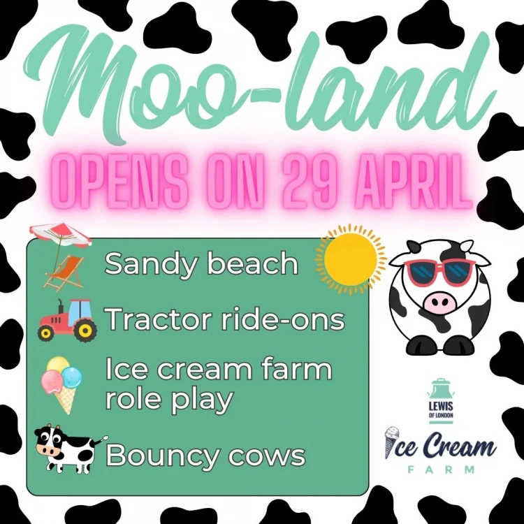 Moo-Land at Lewis of London Ice Cream Farm - 29 Apr 2024 - 31 May 2024 ...