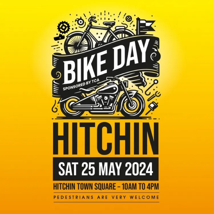 Hitchin Bike Day - 25 May 2024 | Mum's guide to Hitchin