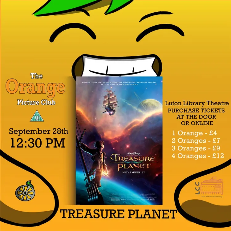 The Orange Picture Club: Treasure Planet - 28 Sep 2025 | Mum's guide to ...